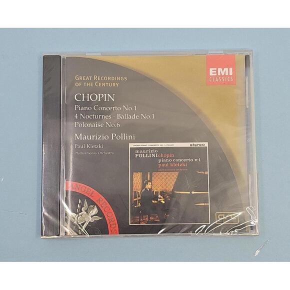 Media | Chopin Piano Conerts No 1 Cd Maurizio Pollini Philharmonia ...